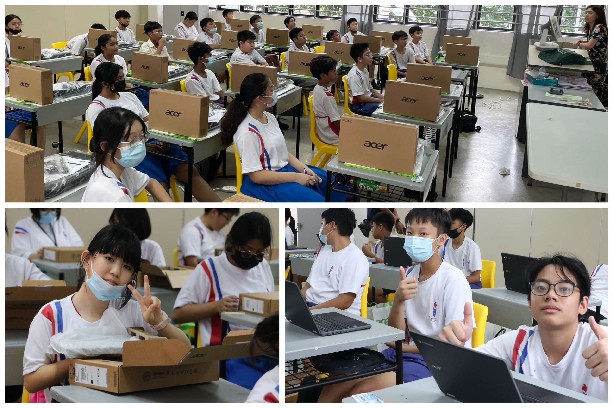 Unboxing of Personal Learning Device (PLD)